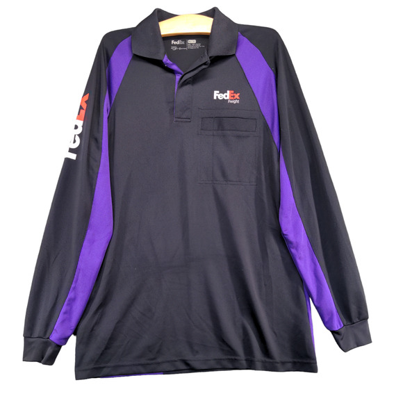FedEx | Shirts | Fedex Freight Stan Herman Mens Long Sleeve Polo ...